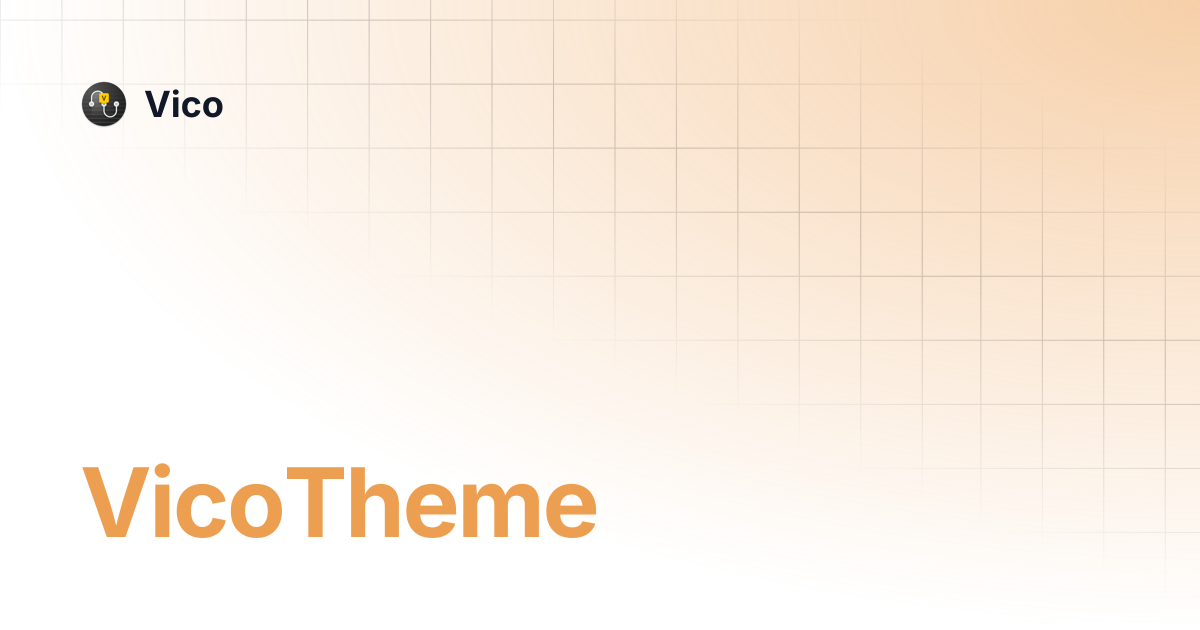 VicoTheme | Vico